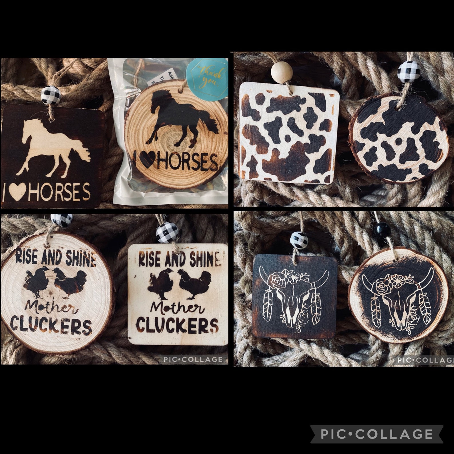 Wooden Car Fresheners| Car Freshie|car Freshener|trendy| Rustic ...