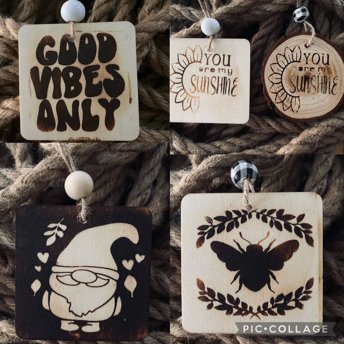 Wooden Car Fresheners| Car Freshie|car Freshener|trendy| Rustic ...