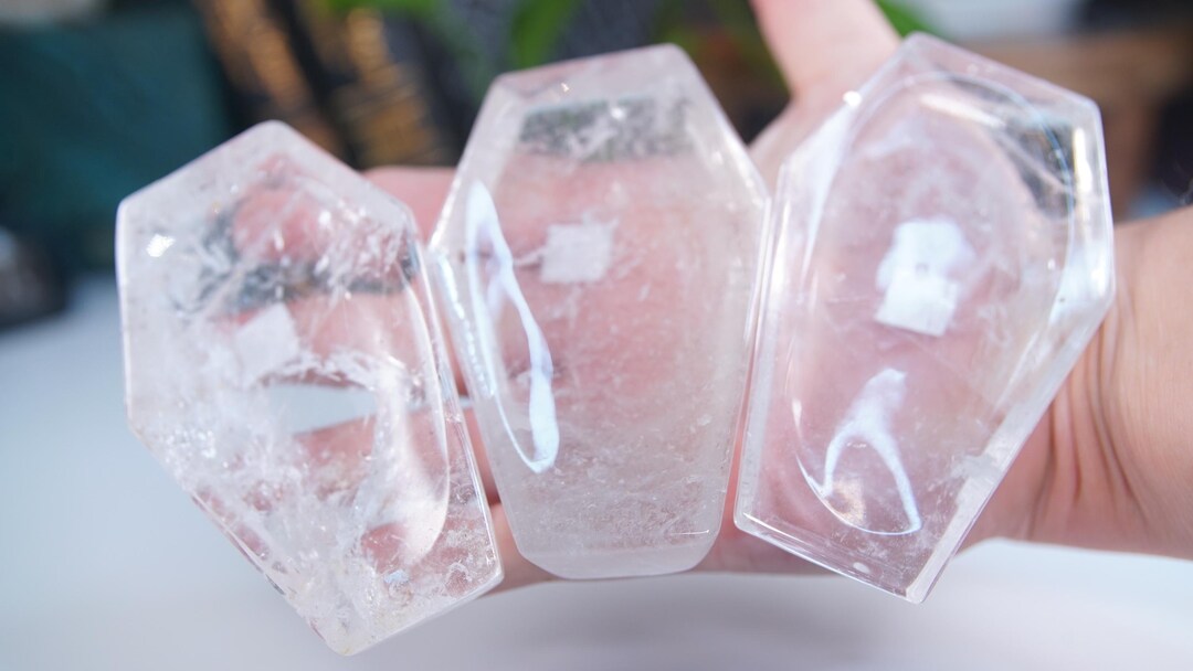 Large Clear Quartz Coffin Bowl | Intuitively Selected | High Quality ...