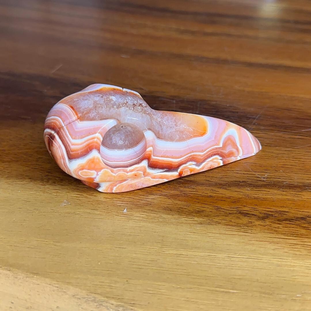 Flower Agate Carnelian Crow Raven Skull | Stone Carving Sculpture ...