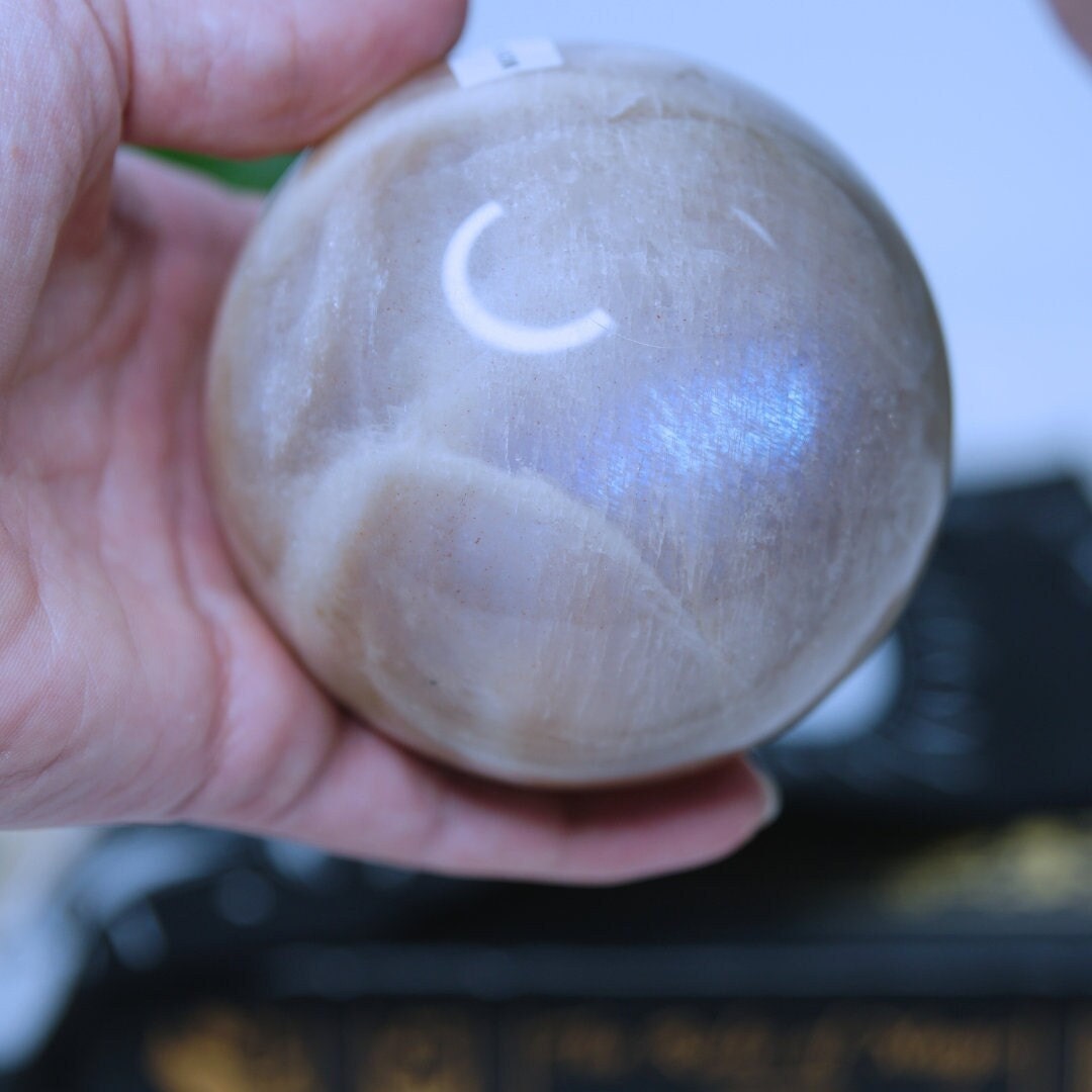 Blue Moonstone Sphere Sunstone Crystal Ball | High Quality | US Seller ...