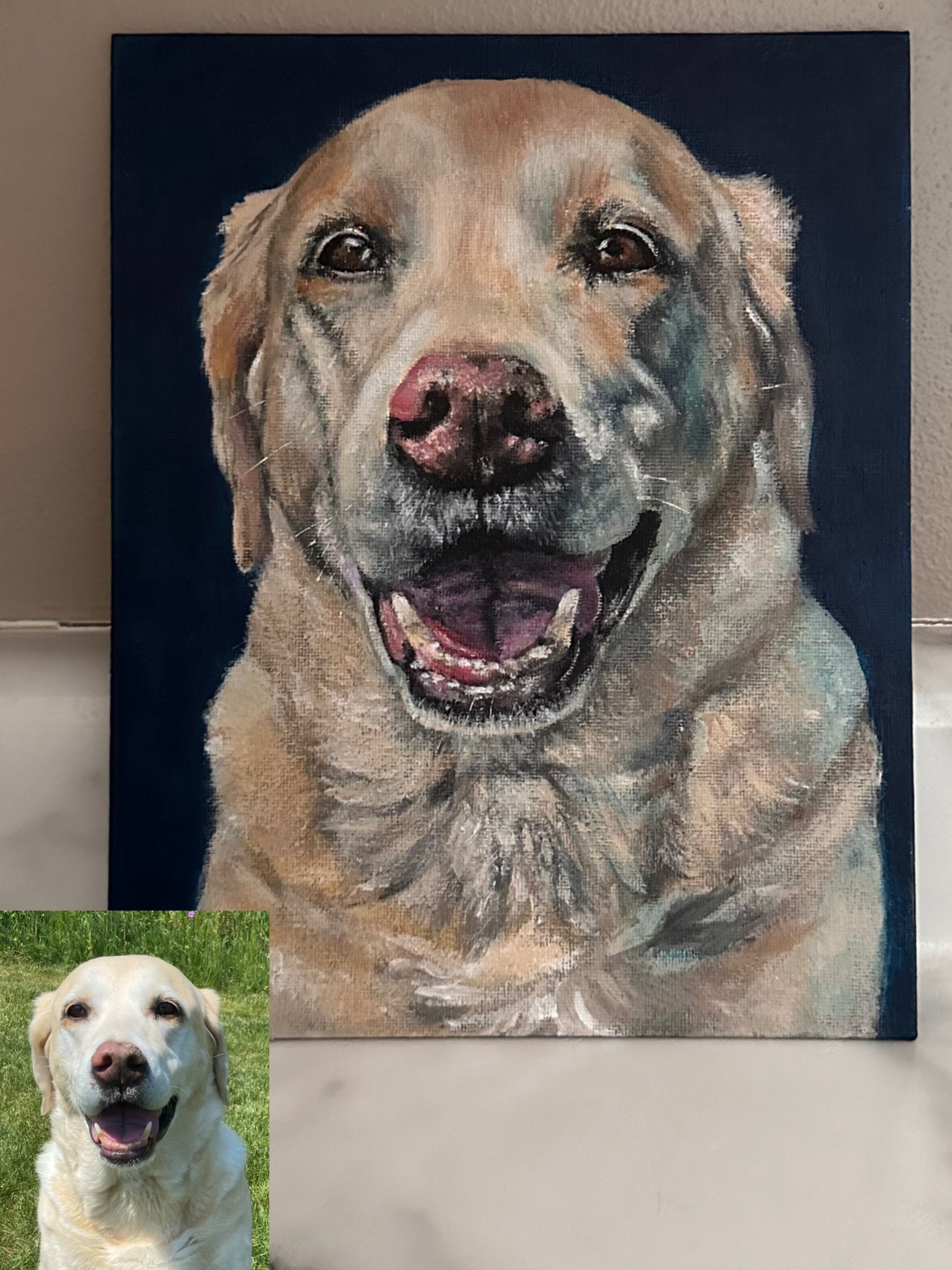 Custom Acrylic Dog Portraits! - Etsy