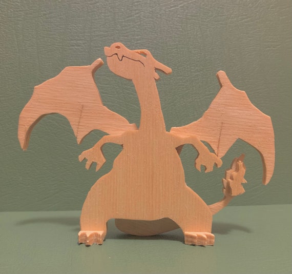 Wooden Charizard Figure Scroll Saw Pattern Pdf - Etsy
