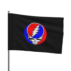 Stealie Flag: Grateful Dead Inspired Home Decor - Etsy