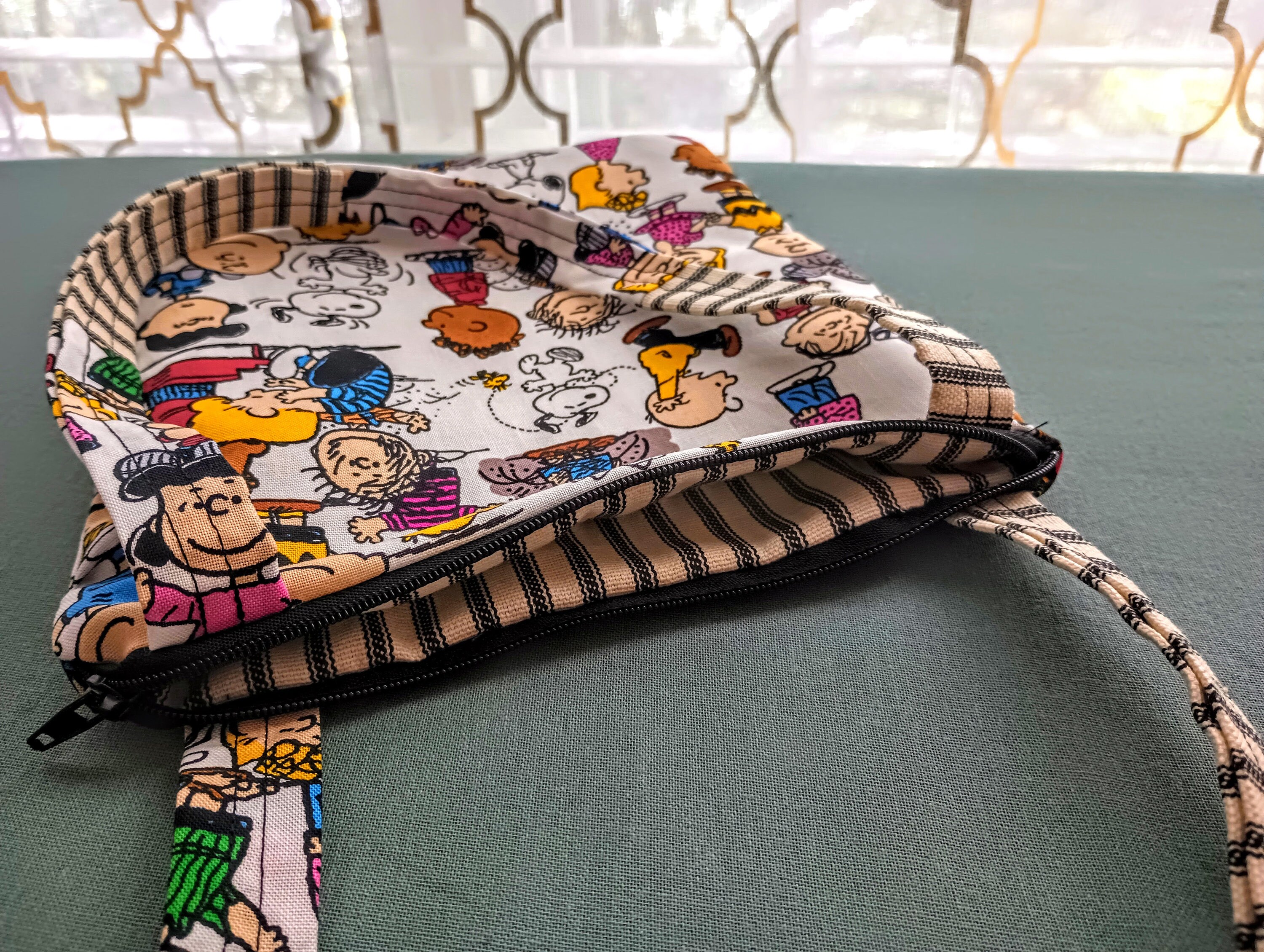 Charlie Brown Handbag, Small Purse, Peanuts Purse, Small Handbag, Sewn ...