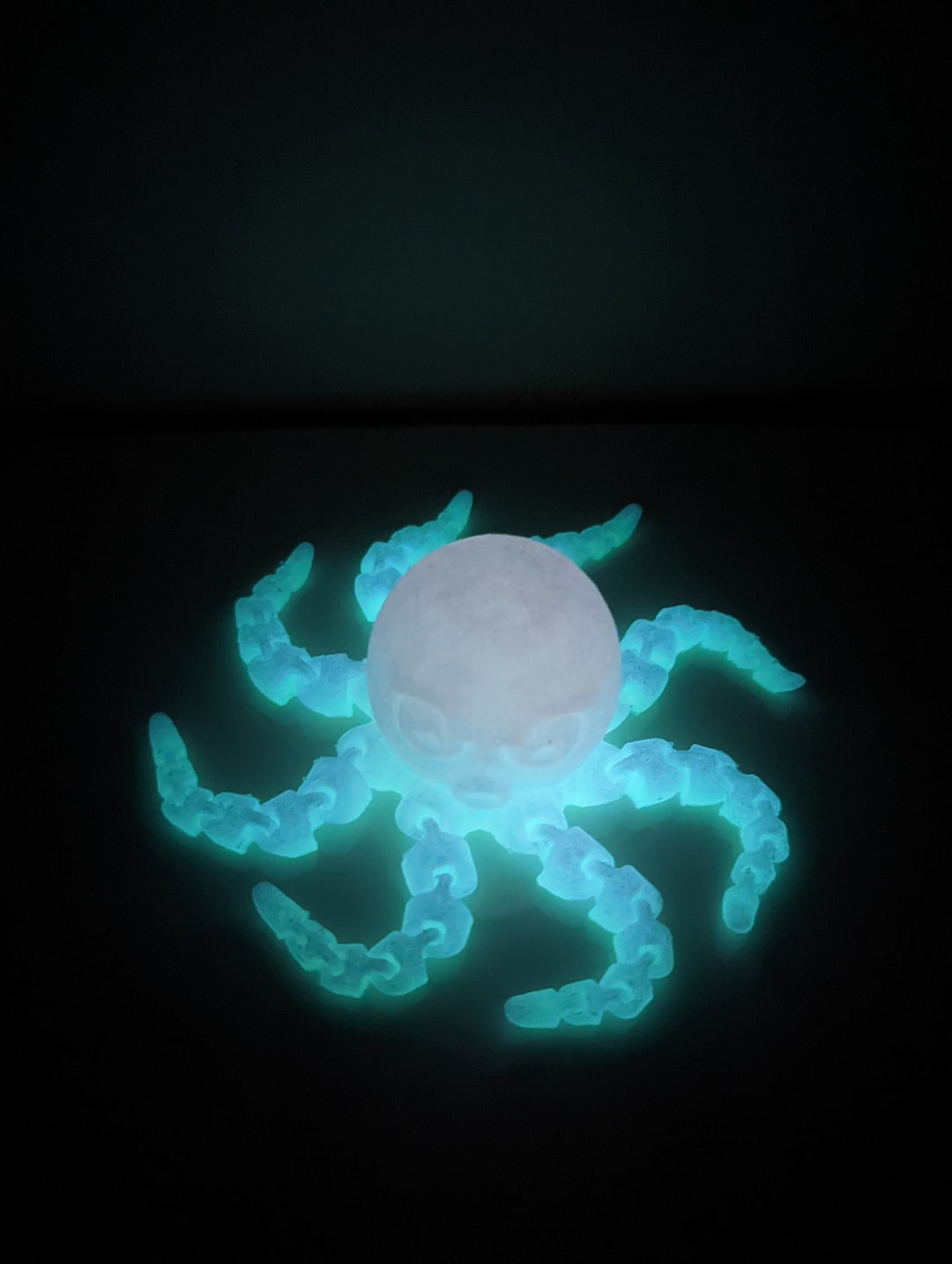 Glowing Articulating Octopus Fidget Toy - Etsy