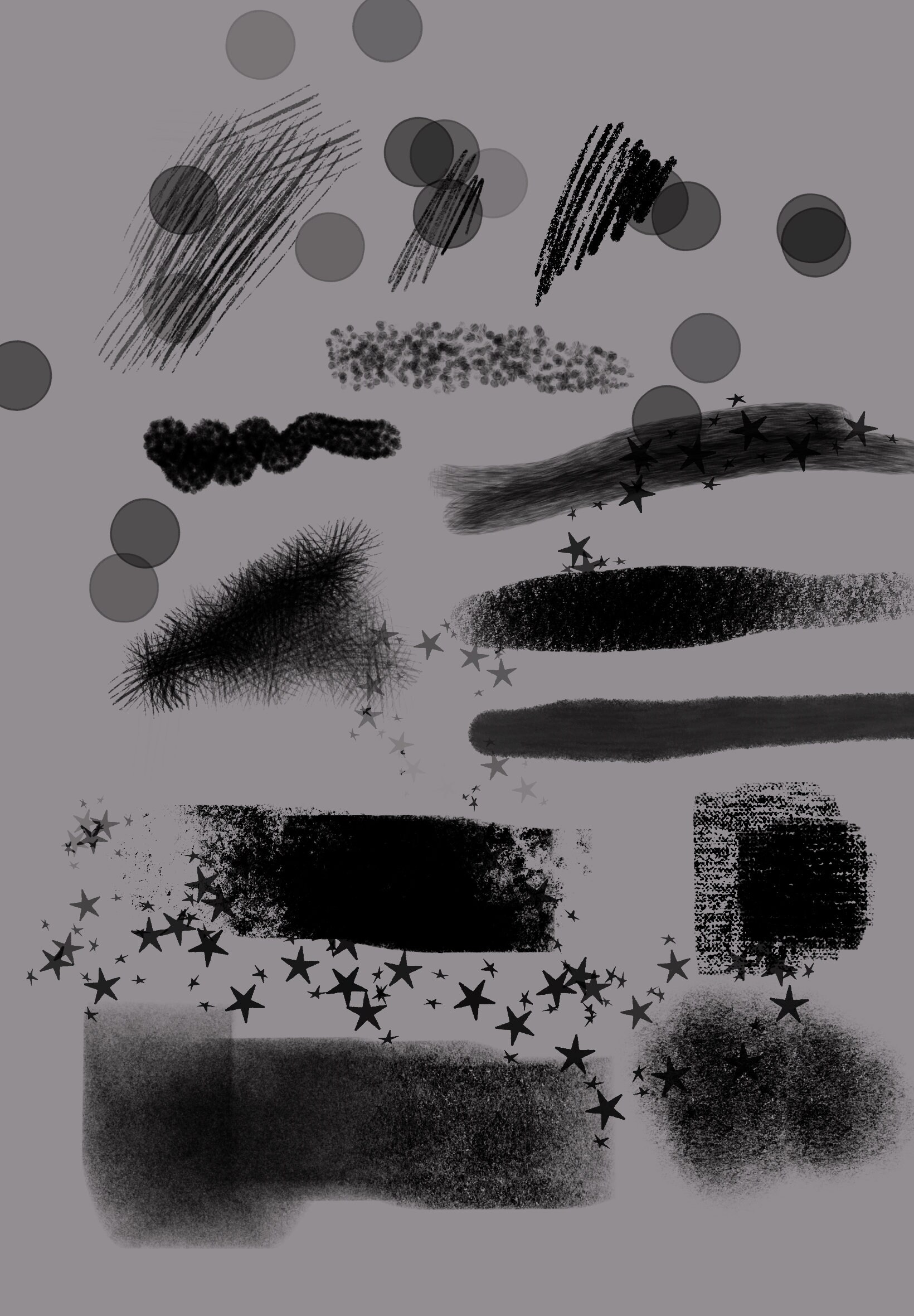 Edie - 20 Textured Brushes for Infinite Painter - Etsy