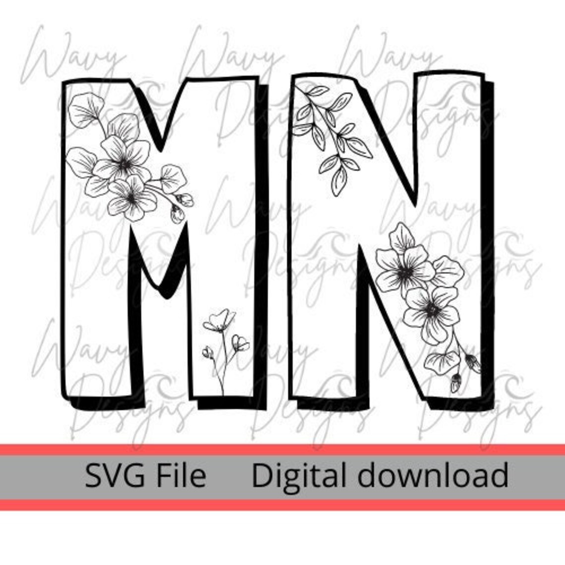 Minnesota Svg, MN State Svg, Instant Download, Digital Download, Simple ...