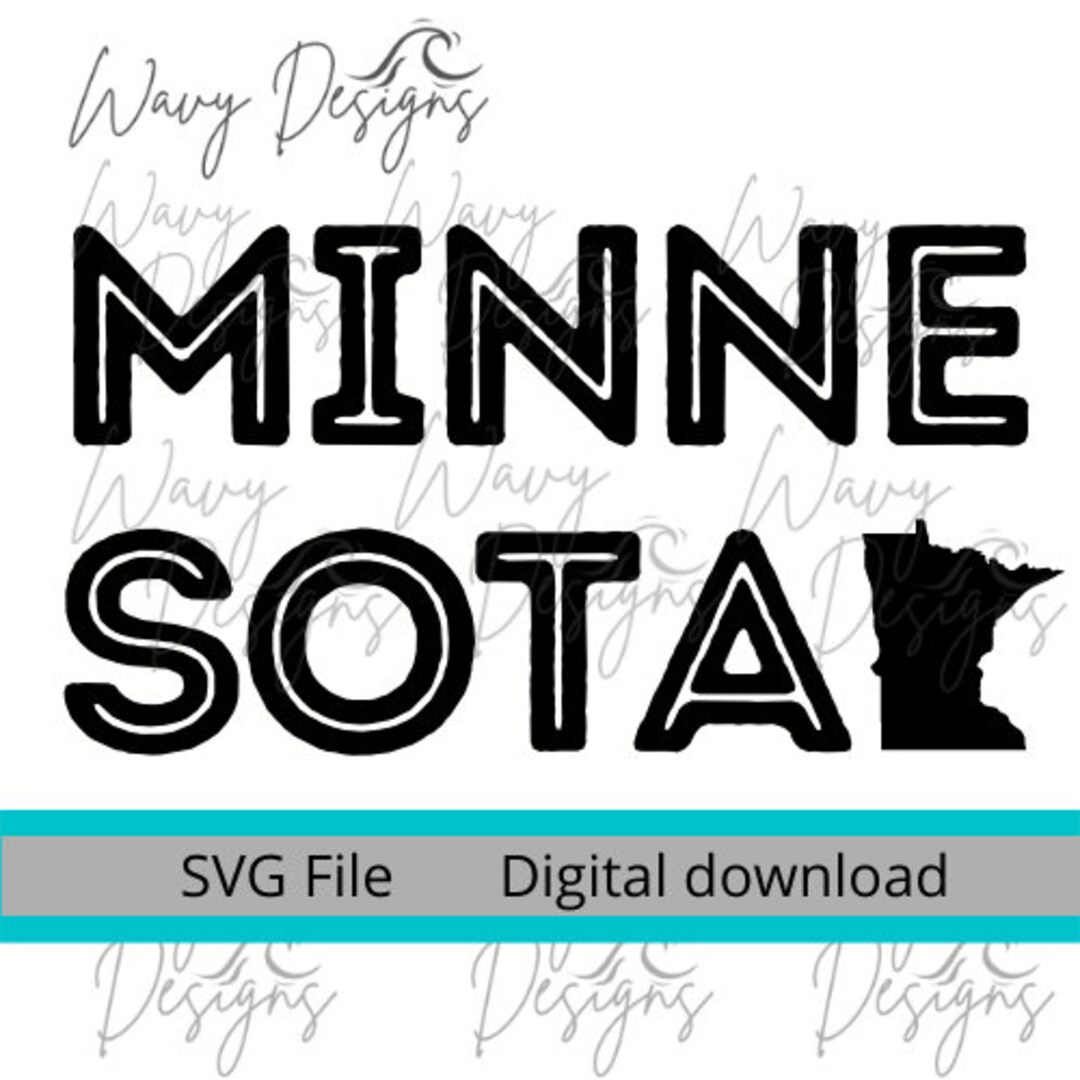 Minnesota Svg, MN Svg, Instant Download, Digital Cut Files, Minnesota ...