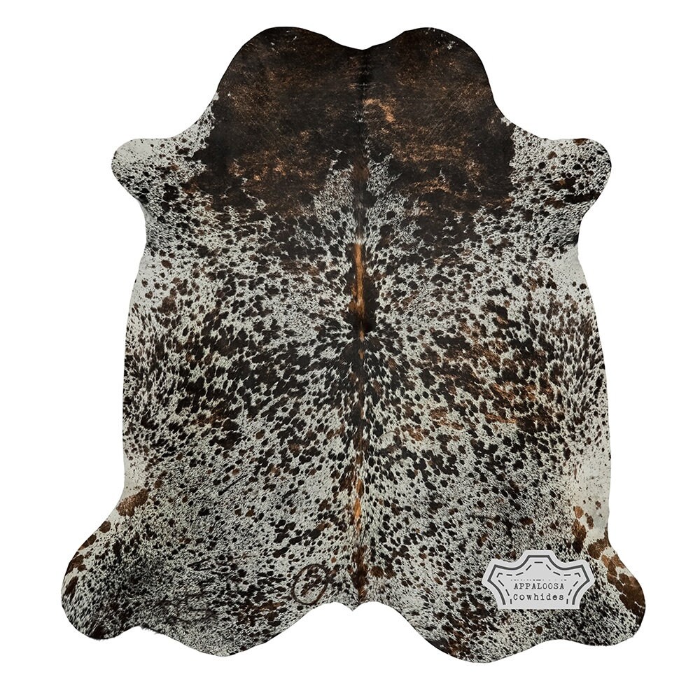100% Genuine Leather Cowhide Rug in Natural Multicolor - Etsy