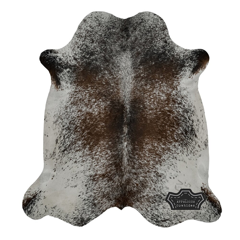 100% Genuine Leather Cowhide Rug in Natural Multicolor - Etsy