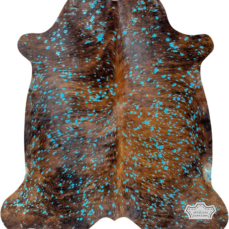 Acid Wash Cowhide Rug - Etsy