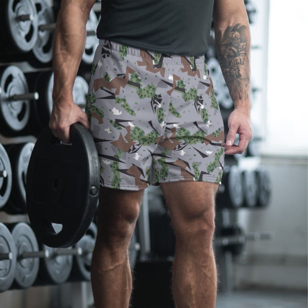 Serbian Montenegro Karst Camo Unisex Athletic Long Shorts - Etsy