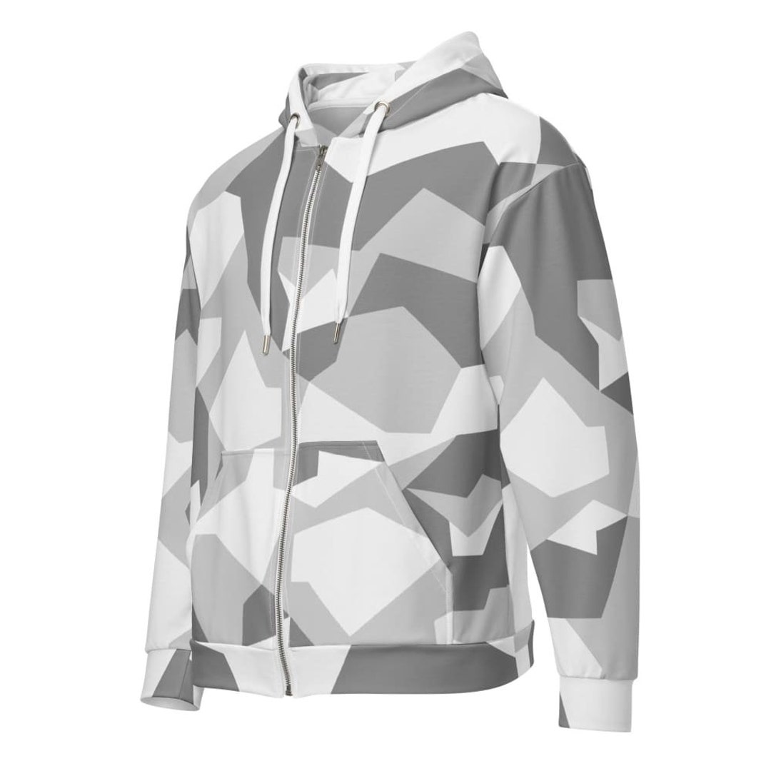 Swedish M90 Snow Camo Unisex Zip Hoodie - Etsy