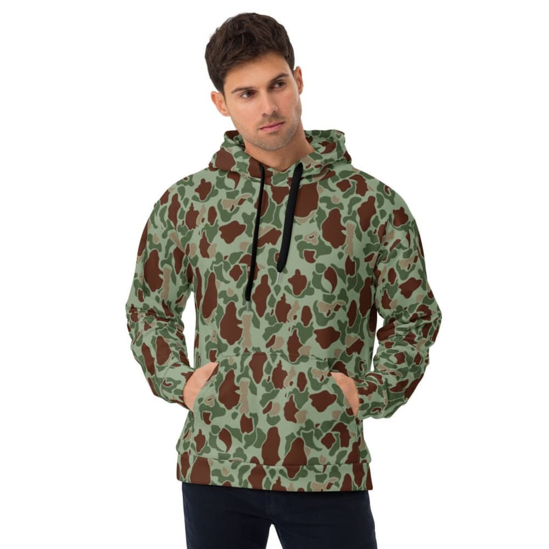 American Ww2 M1942 Frogskin Raider Camo Unisex Hoodie - Etsy