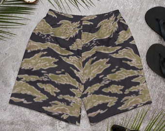 Tiger Stripe Shorts Men - Etsy