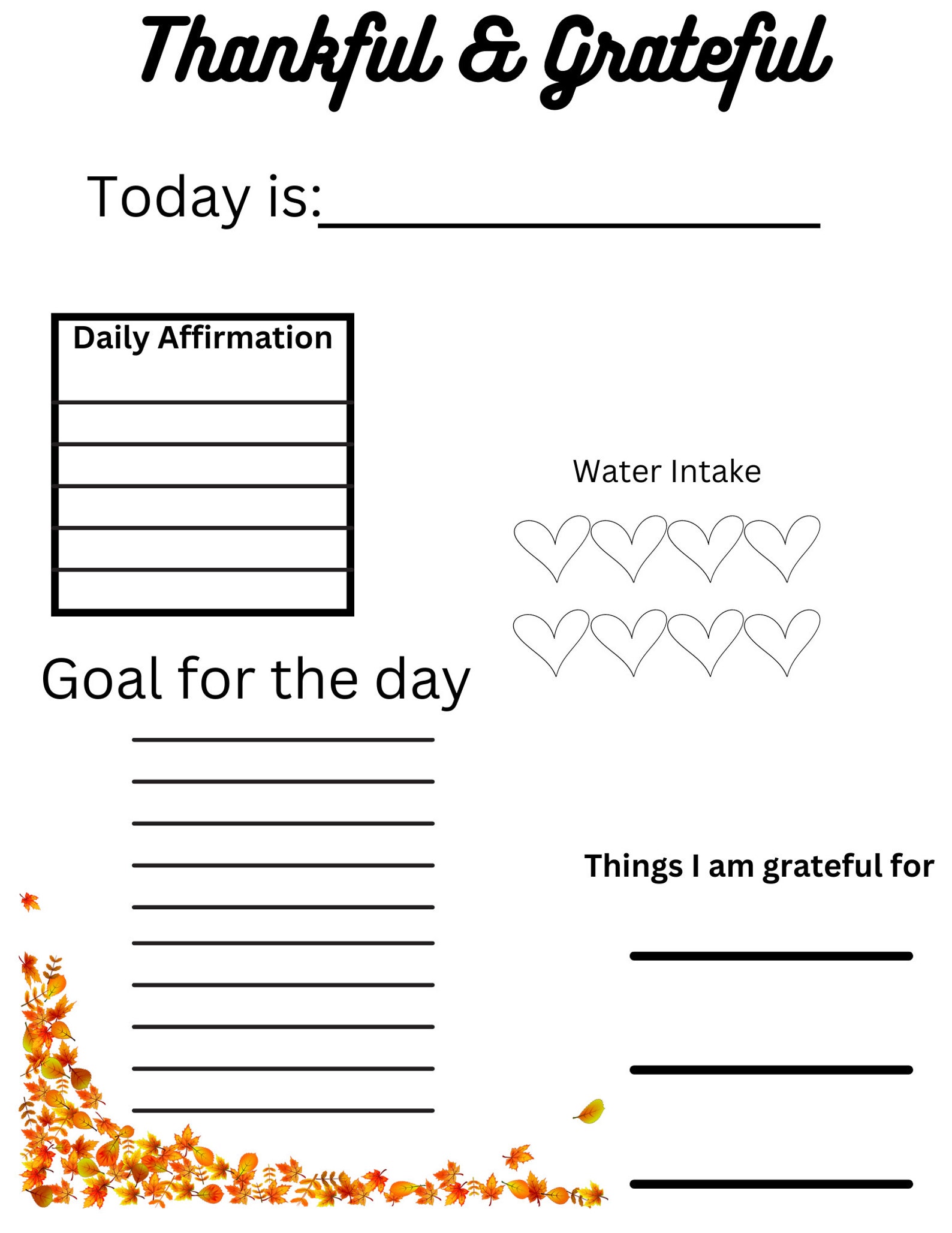Thankful Daily - Etsy