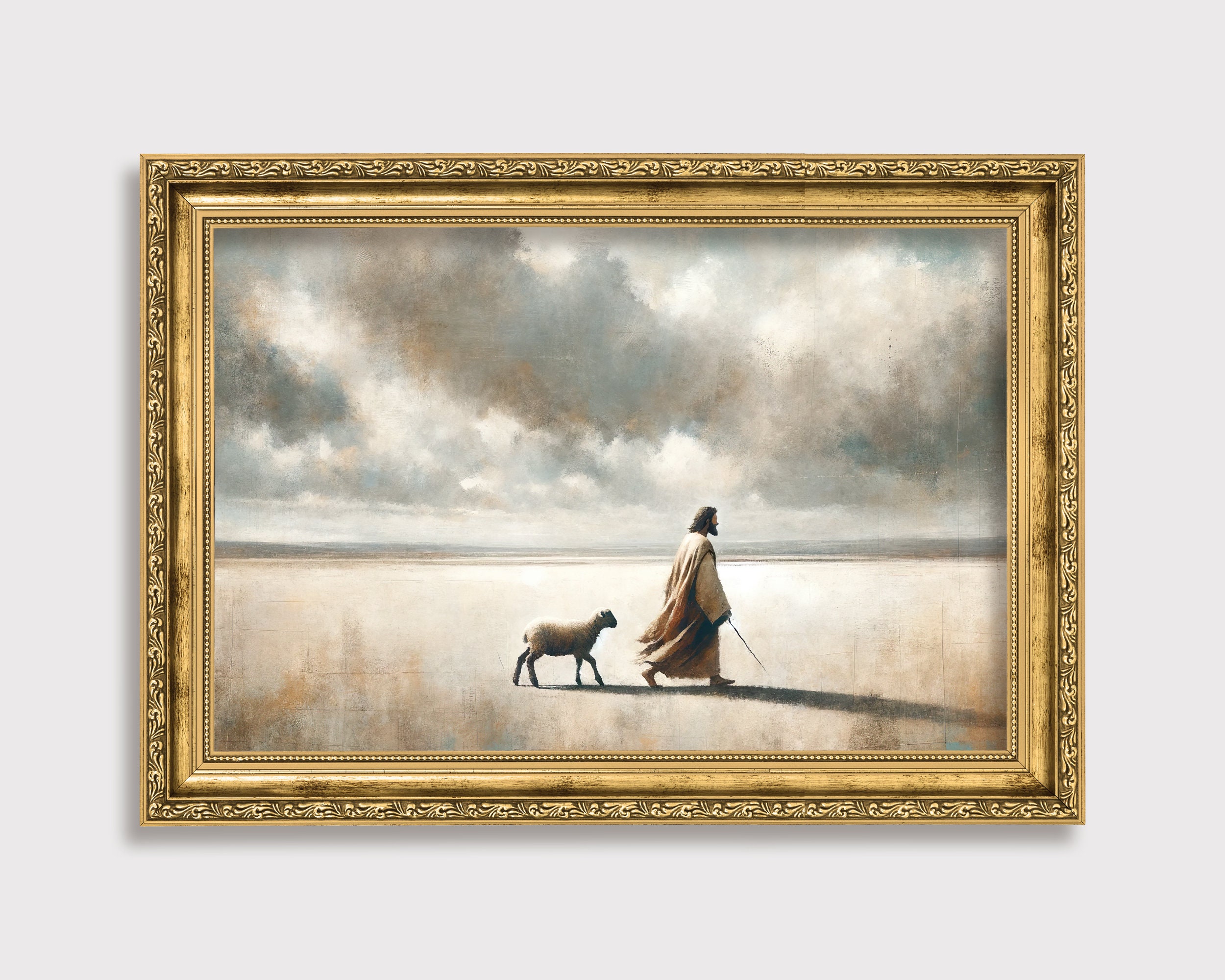 Parable of the Lost Sheep Print - Download Now and Print, Catholic ...