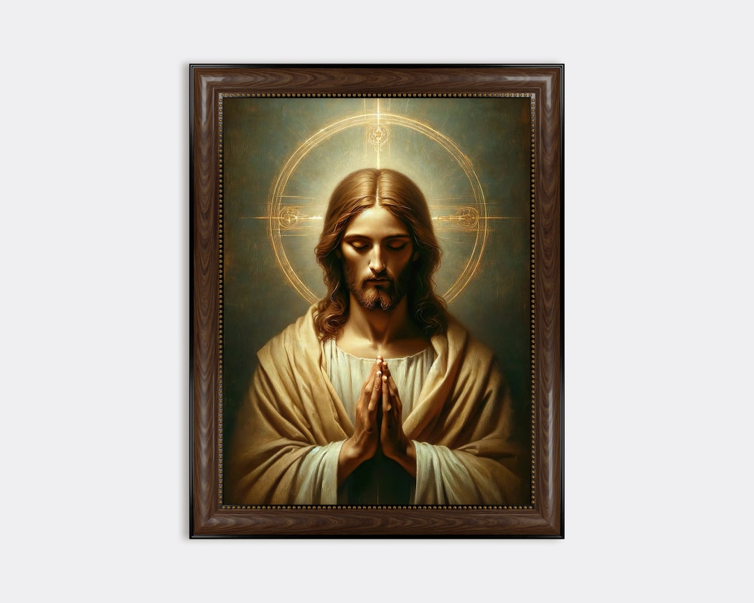 Portrait of Jesus Christ - Digital Print - the Divine Presence - Jesus ...