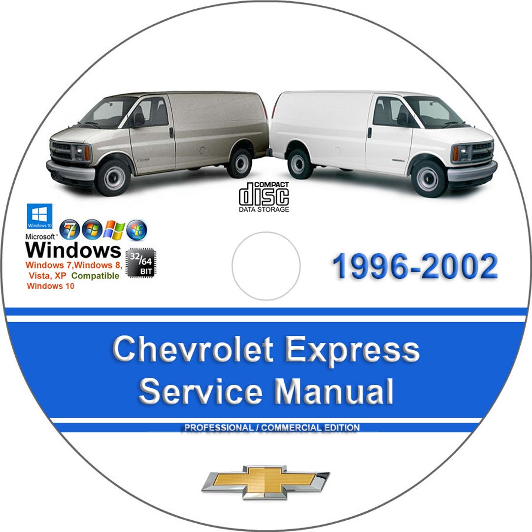 Chevrolet Express 1996 1997 1998 1999 2000 2001 2002 Factory Workshop ...