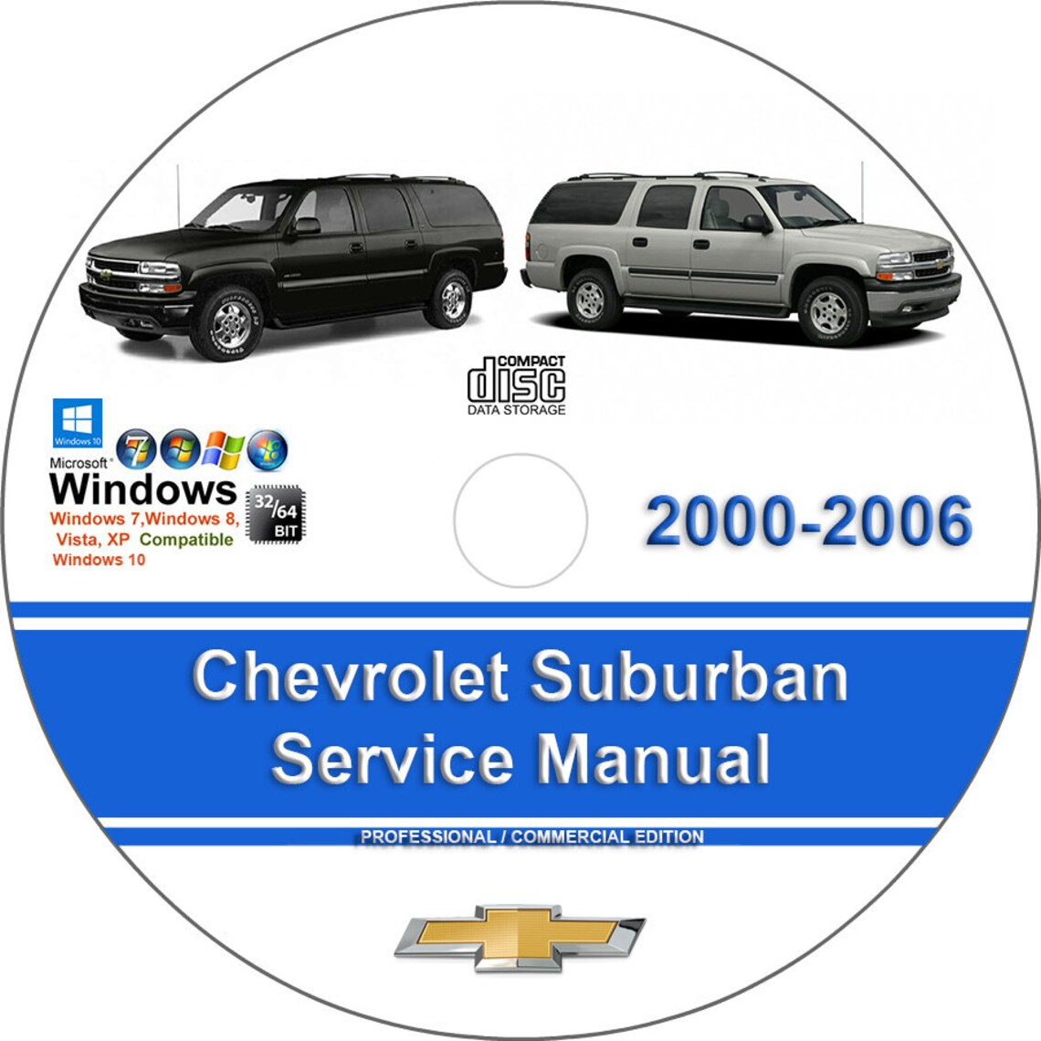 Chevrolet Suburban 2000 2001 2002 2003 2004 2005 2006 Factory Workshop ...