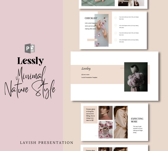 Minimal Boho Modern Powerpoint Animated Presentation - Etsy