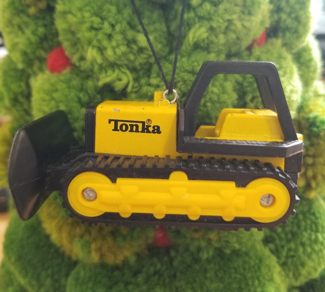 Toy Tonka Bulldozer Recycled Into an Ornament - Etsy