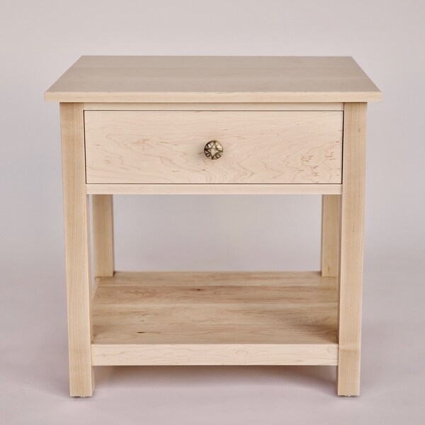 Maple Nightstand - Etsy