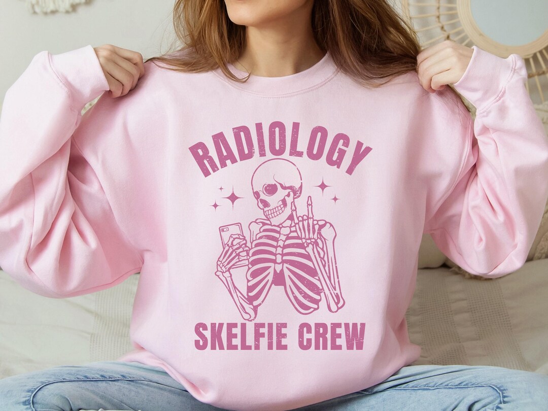 Radiology Sweatshirt, Radiology Department Shirt, Xray Skeleton Crew ...