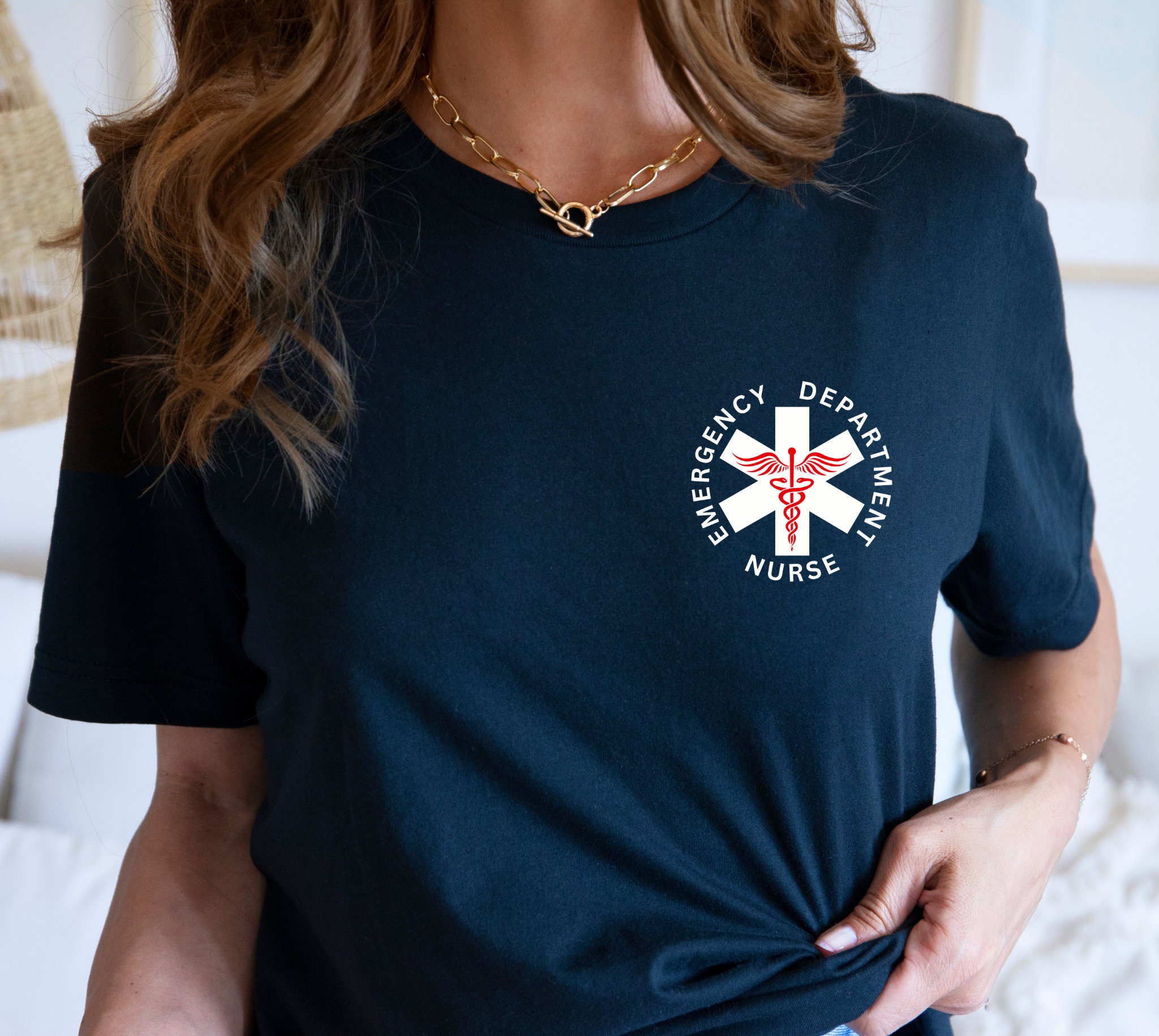 Emergency Department ER Nurse Tshirt, ED Nurse T Shirt, Emergency Room ...