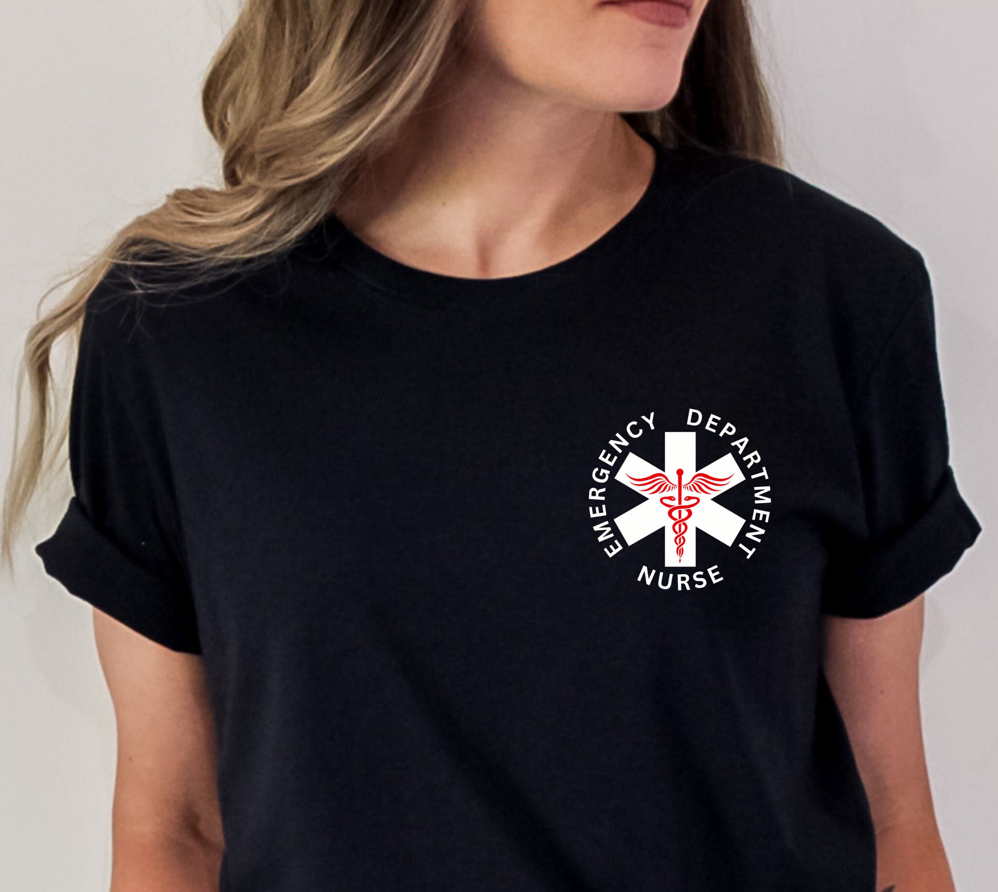 Emergency Department ER Nurse Tshirt, ED Nurse T Shirt, Emergency Room ...