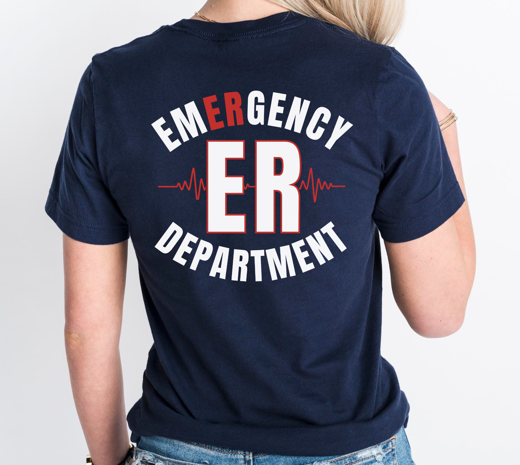 Emergency Department ER Nurse Tshirt, ED Nurse T Shirt, Emergency Room ...