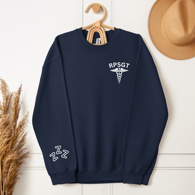 RPSGT Sweatshirt, Polysomnographic Technologist, Sleep Technician Shirt ...