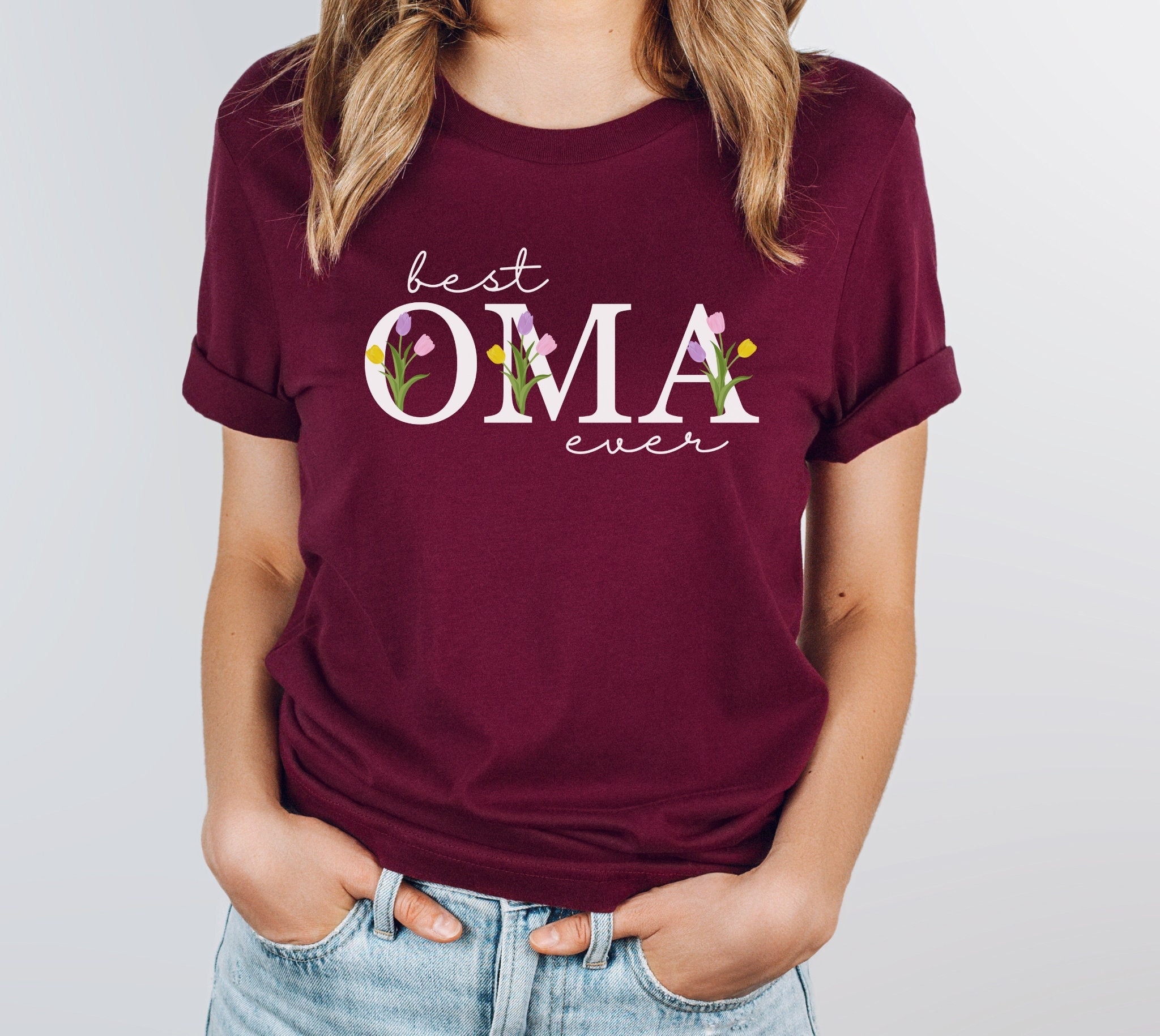 Best Oma Ever Shirt Oma Mothers Day Gift for Oma Oma - Etsy