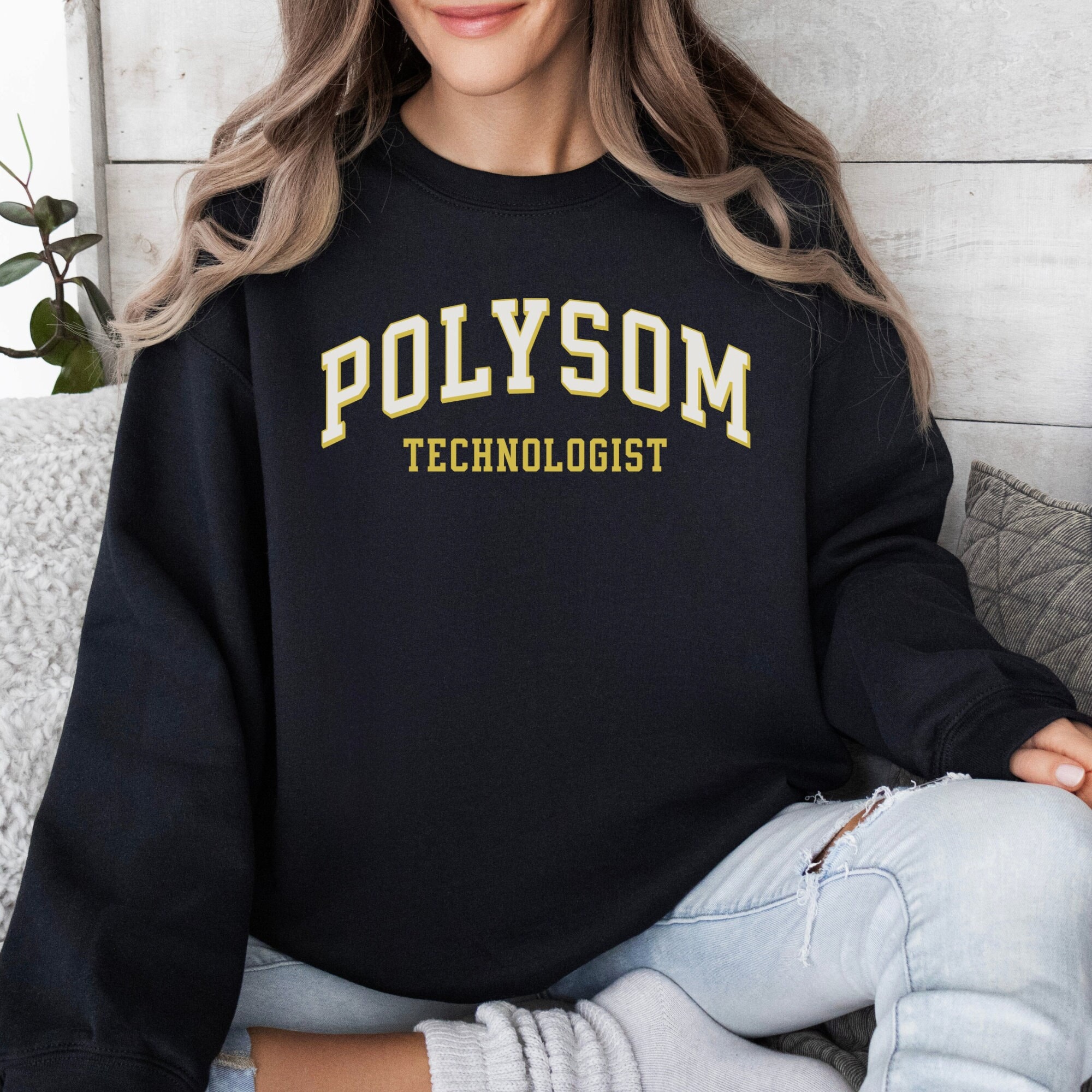 RPSGT Sweatshirt, Polysomnographic Technologist, Sleep Technician Shirt ...