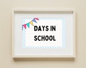 Days of School Tens Frames Poster Printable - Etsy