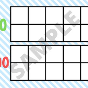 Days of School Tens Frames Poster Printable - Etsy