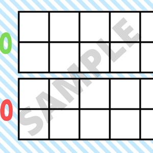 Days of School Tens Frames Poster Printable - Etsy