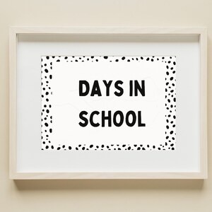 Days of School Tens Frames With Dots Poster Printable - Etsy