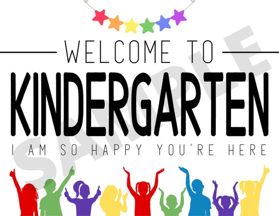Welcome To Kindergarten Pictures