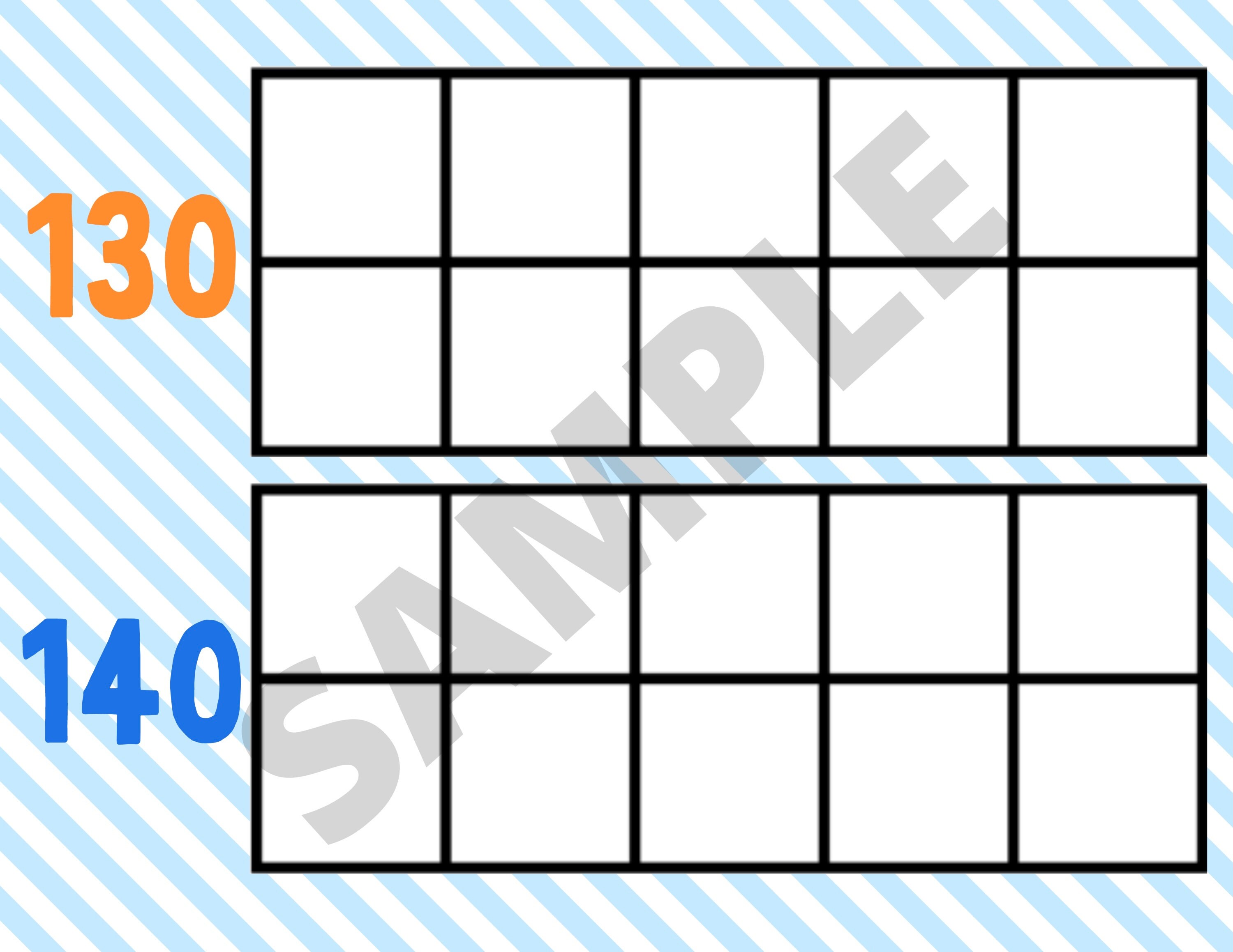 Days of School Tens Frames Poster Printable - Etsy