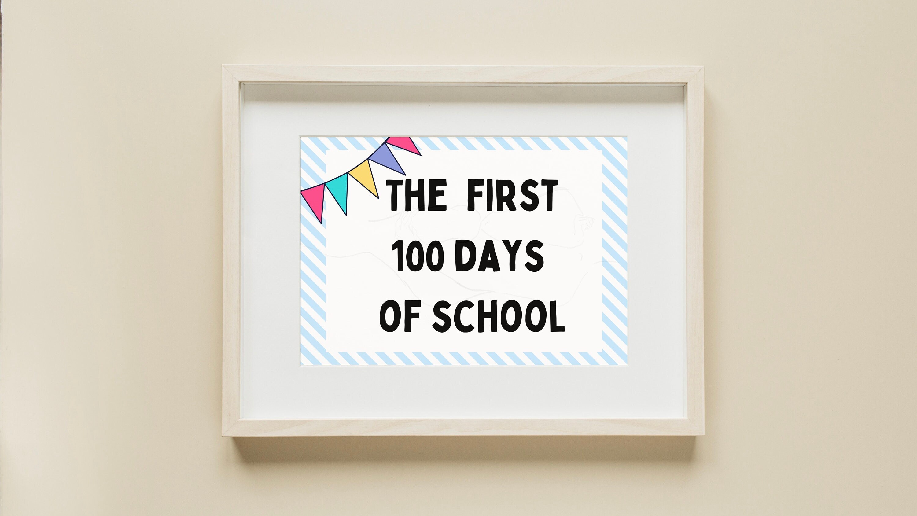 Days of School Tens Frames Poster Printable - Etsy