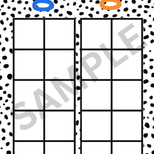 Days of School Tens Frames With Dots Poster Printable - Etsy