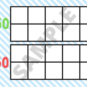 Days of School Tens Frames Poster Printable - Etsy