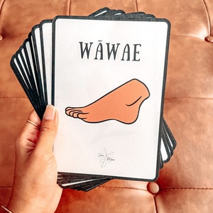 Hawaiian Flashcards - Body Parts in Hawaiian - ʻŌlelo Hawaiʻi - Basic ...