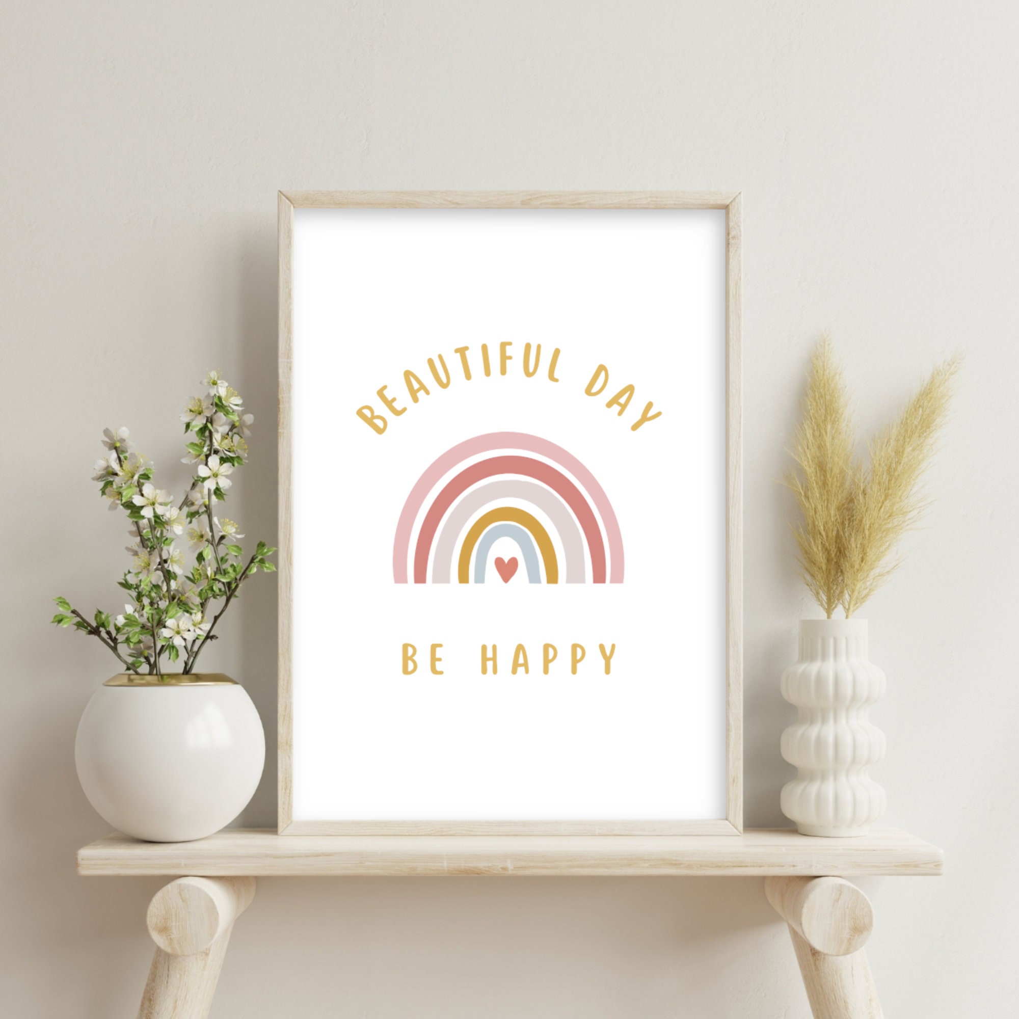 Beautiful Day Printable Wall Art Inspiration Classroom Decor - Etsy