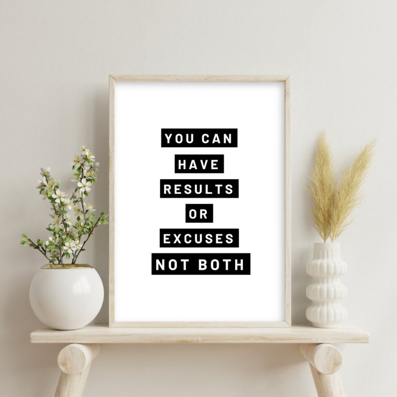 Instant Motivational Wall Print Inspirational Wall Print - Etsy