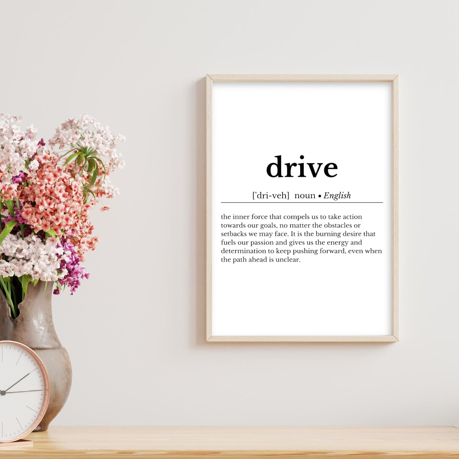 Instant Drive Definition Prints Office Wall Art Office Art - Etsy