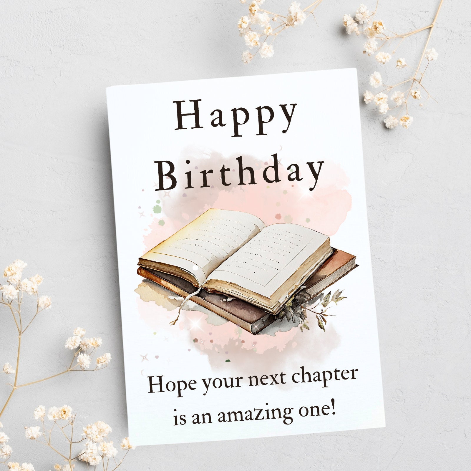 Birthday Greetings For Book Lovers