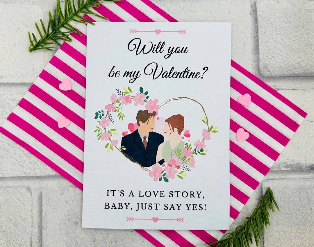 Love Story Taylor Swift Inspired Valentine's Day Card Valentine Romeo ...